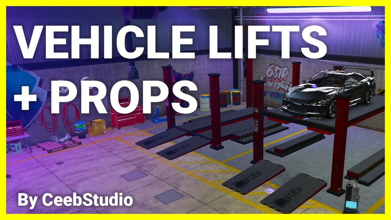 Vehicle Lift + Props - FiveM Releases - Cfx.re Community