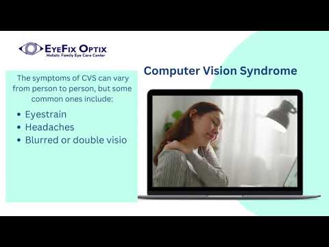 What is computer vision syndrome (CVS)