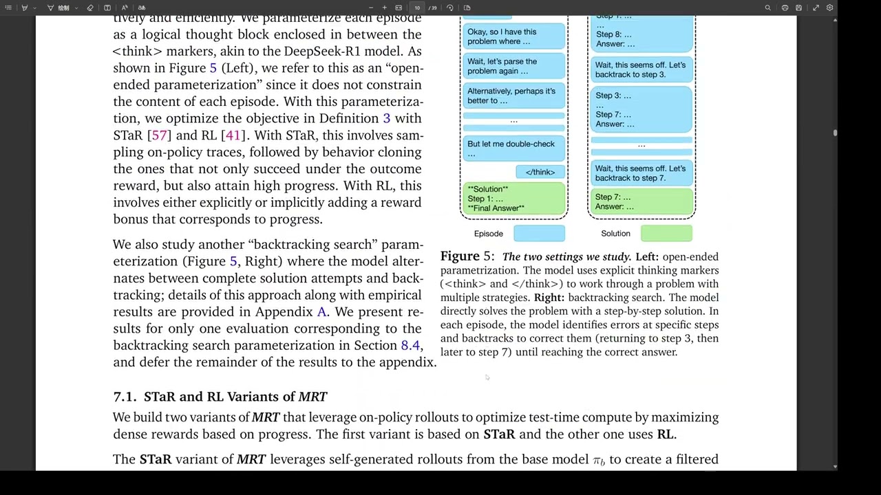 Optimizing Test-Time Compute via Meta Reinforcement Fine-Tuning