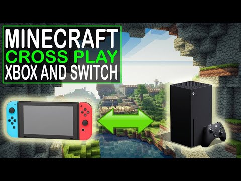 HOW TO CROSS PLAY MINECRAFT BETWEEN XBOX SERIES AND NINTENDO SWITCH 2024 EDITION #minecraft #gaming