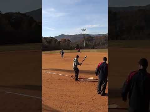 NATE'S SOLID BASE HIT THROUGH THE MIDDLE USSSA!!! #slowpitch #softball #usssa #nc #shorts