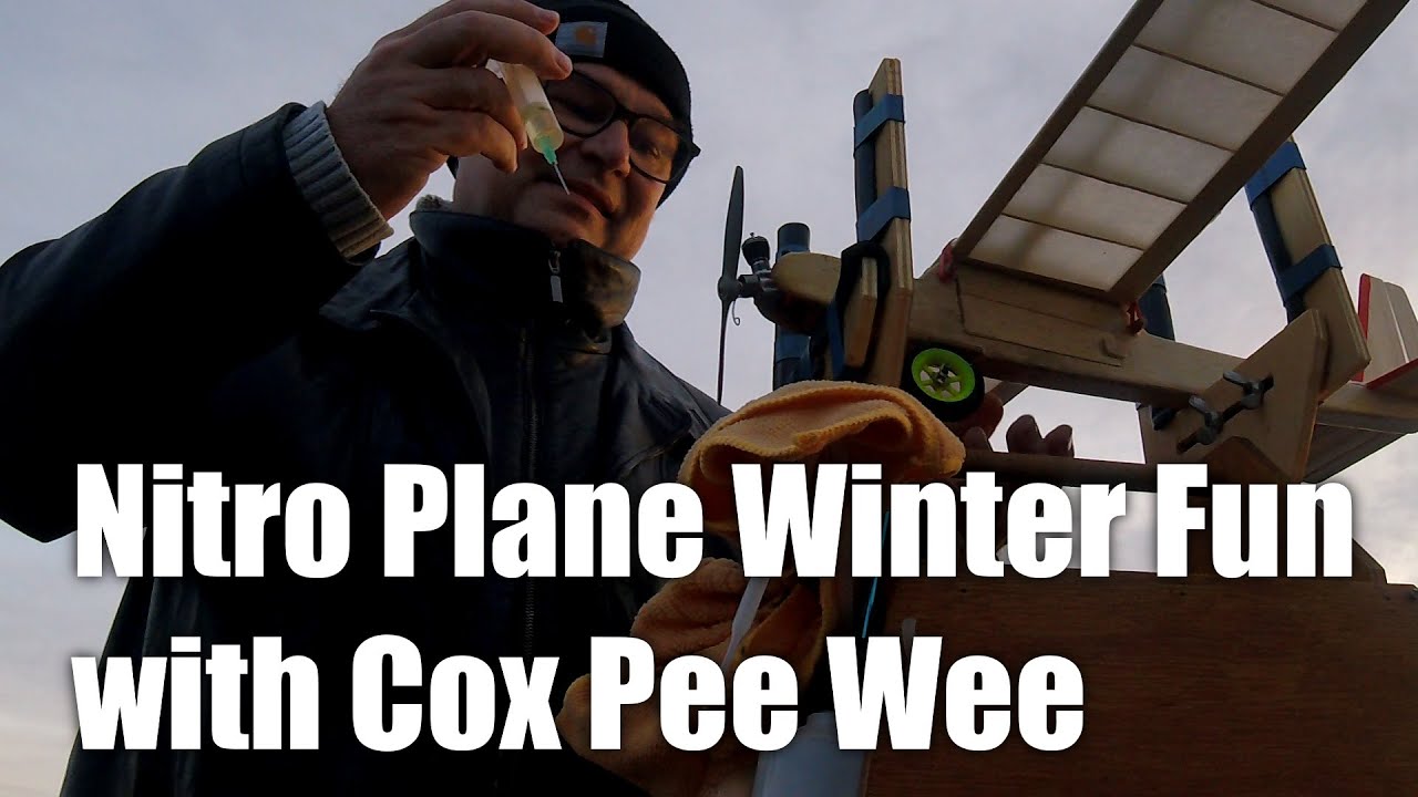 Nitro Plane Winter Fun with Cox Pee Wee 020