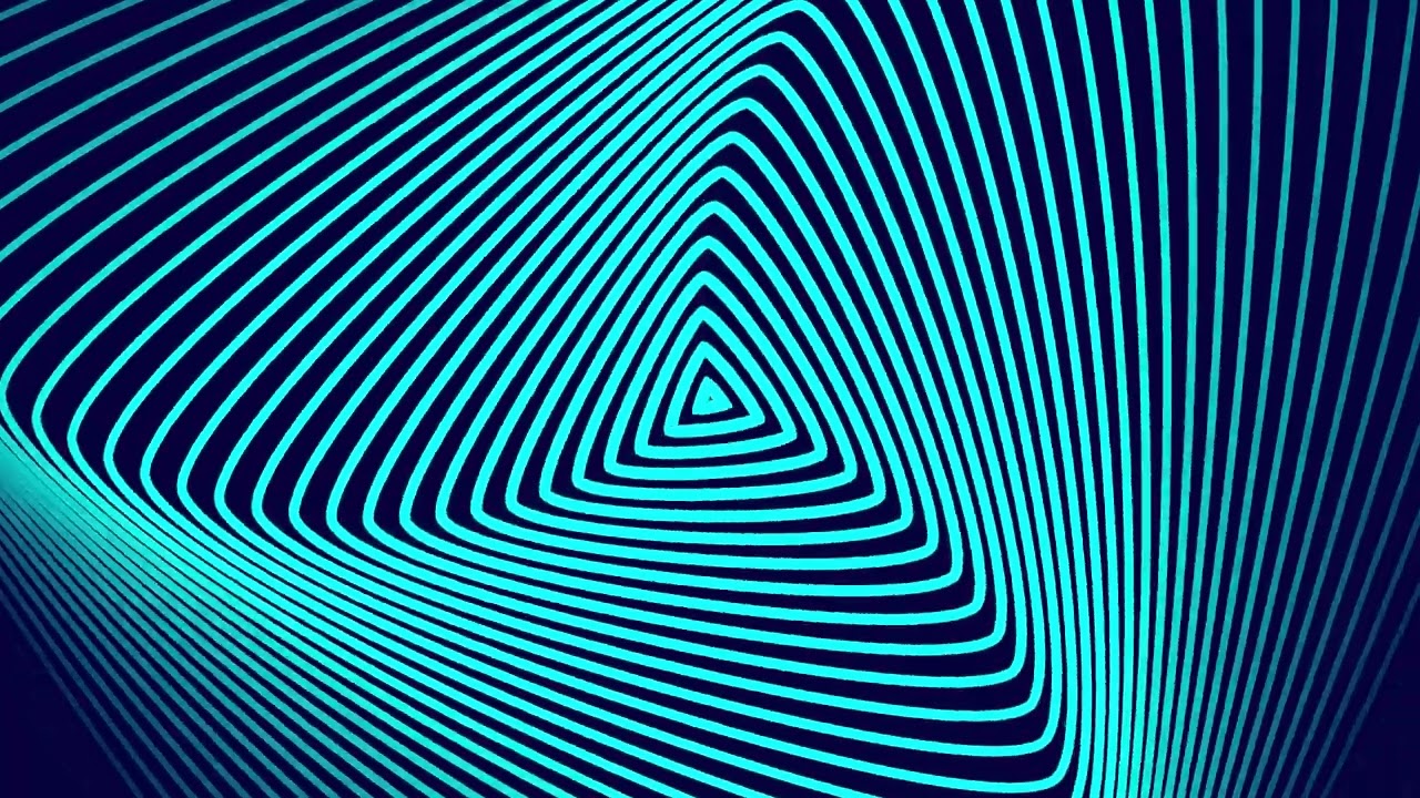Twirling Blue Triangle Background Motion Graphics 4K Copyright Free