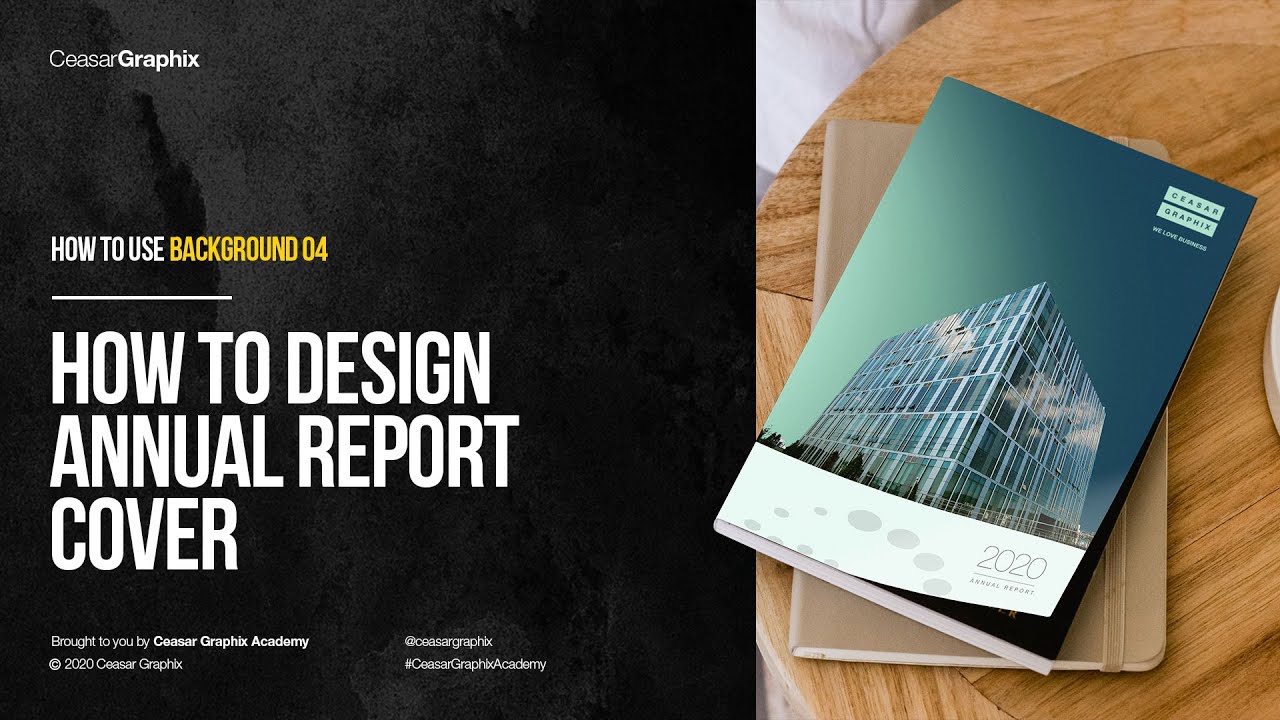 How To Design Annual Report Cover