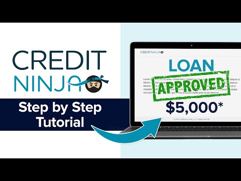 CreditNinja Tutorial: Same-Day* Loans Up to $5,000!