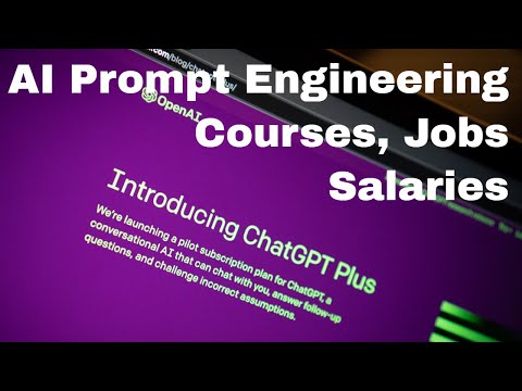 AI Prompt Engineering Courses, Jobs, and Salaries