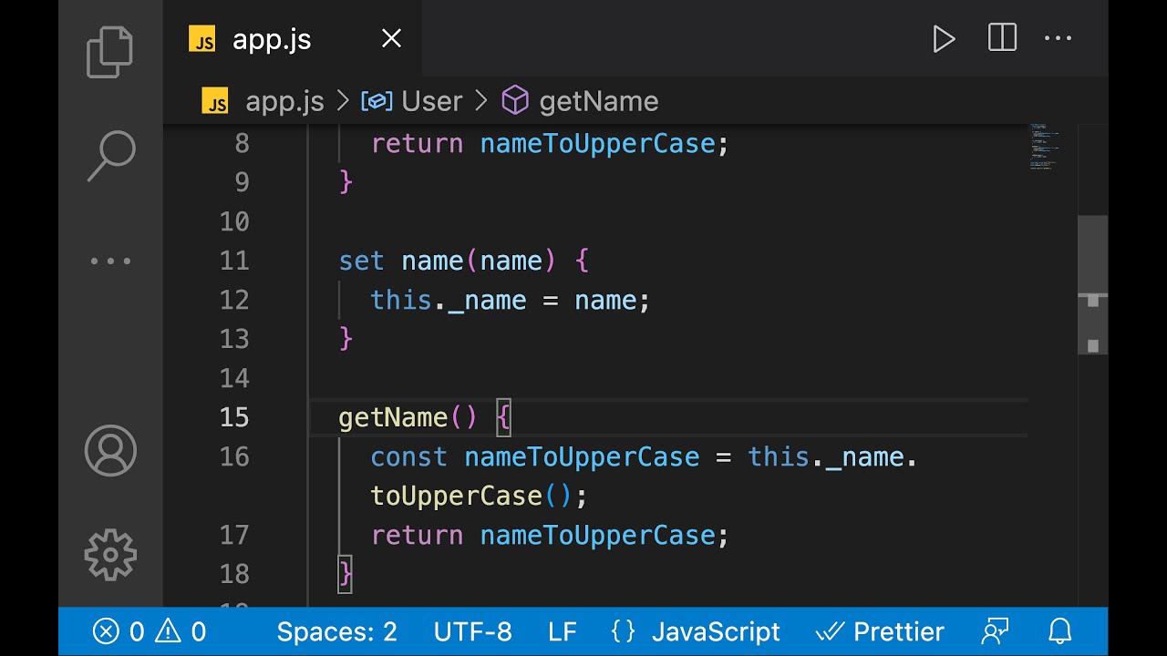 JavaScript OOP: Class, Constructor, Getter, Setter, Method, and Object