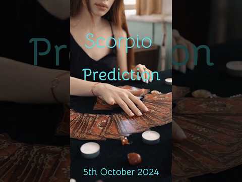 ♏✨ Scorpio Horoscope for 5th October 2024! ✨ ♏ GENERAL | CAREER | LOVE