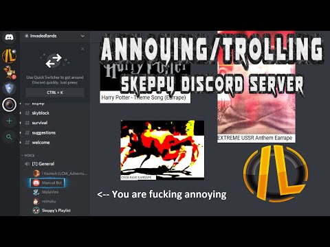 Annoying/Trolling Skeppy discord server