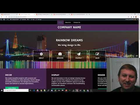container (CENTER) vs container-fluid (FULL WIDTH) settings in the BoldGrid Post & Page Builder