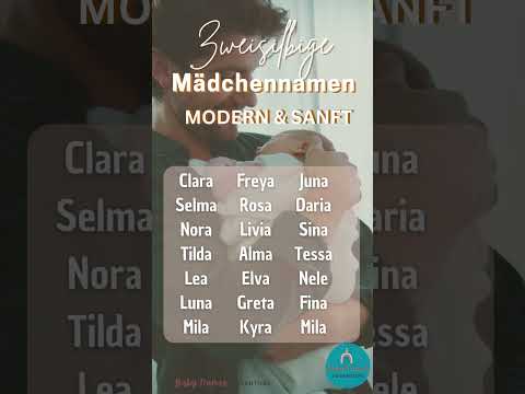 Bezaubernde zweisilbige Mädchennamen, die einfach schön klingen! 💕✨Deine tägliche NamensInspo!✨