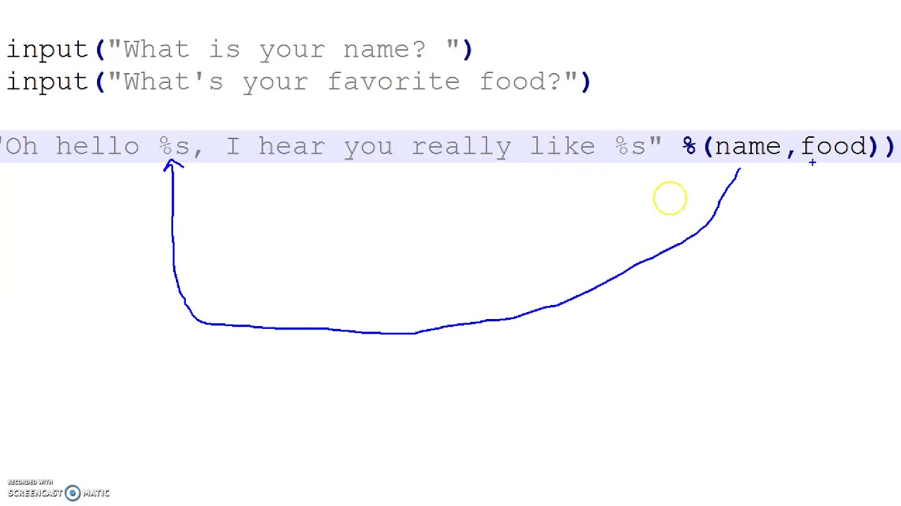 Python Madlibs tutorial