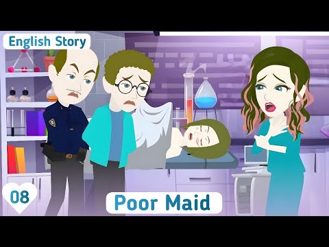 Poor Maid: Episode 08 | Easy English Story | Invite English | Animated Story