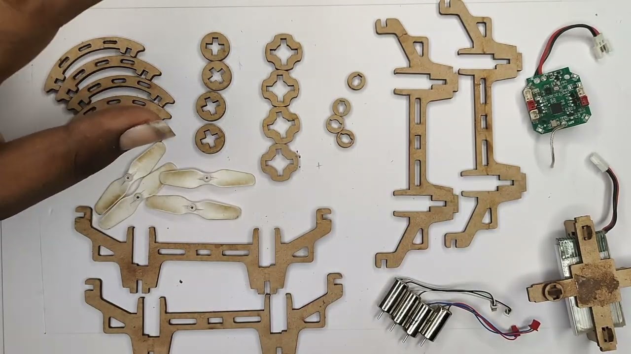 RC DIY DRONE || XYQ-1&2 || GKFESCC 2.4 Ghz - 6 Axis Gyro Drone Making Video