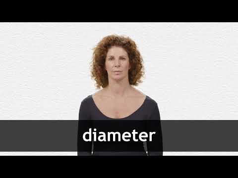 DIAMETER definition in American English | Collins English Dictionary
