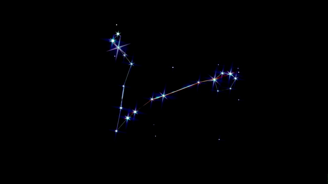 ♓Pisces Constellation - FREE background Animation
