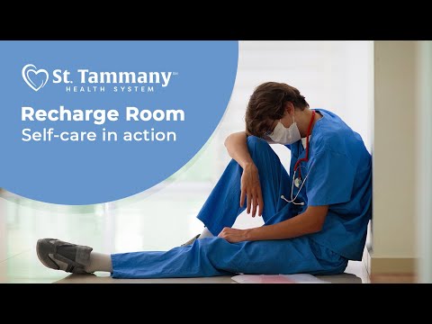 STHS recharge room, self-care in action
