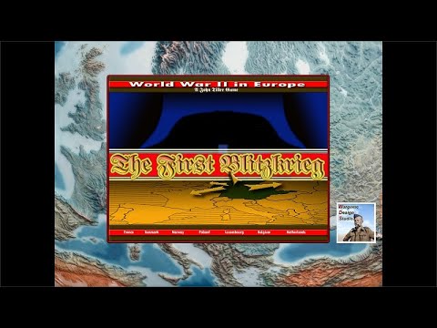 Wargame Design Studio Strategic War The First Blitzkrieg Getting Started Part:1