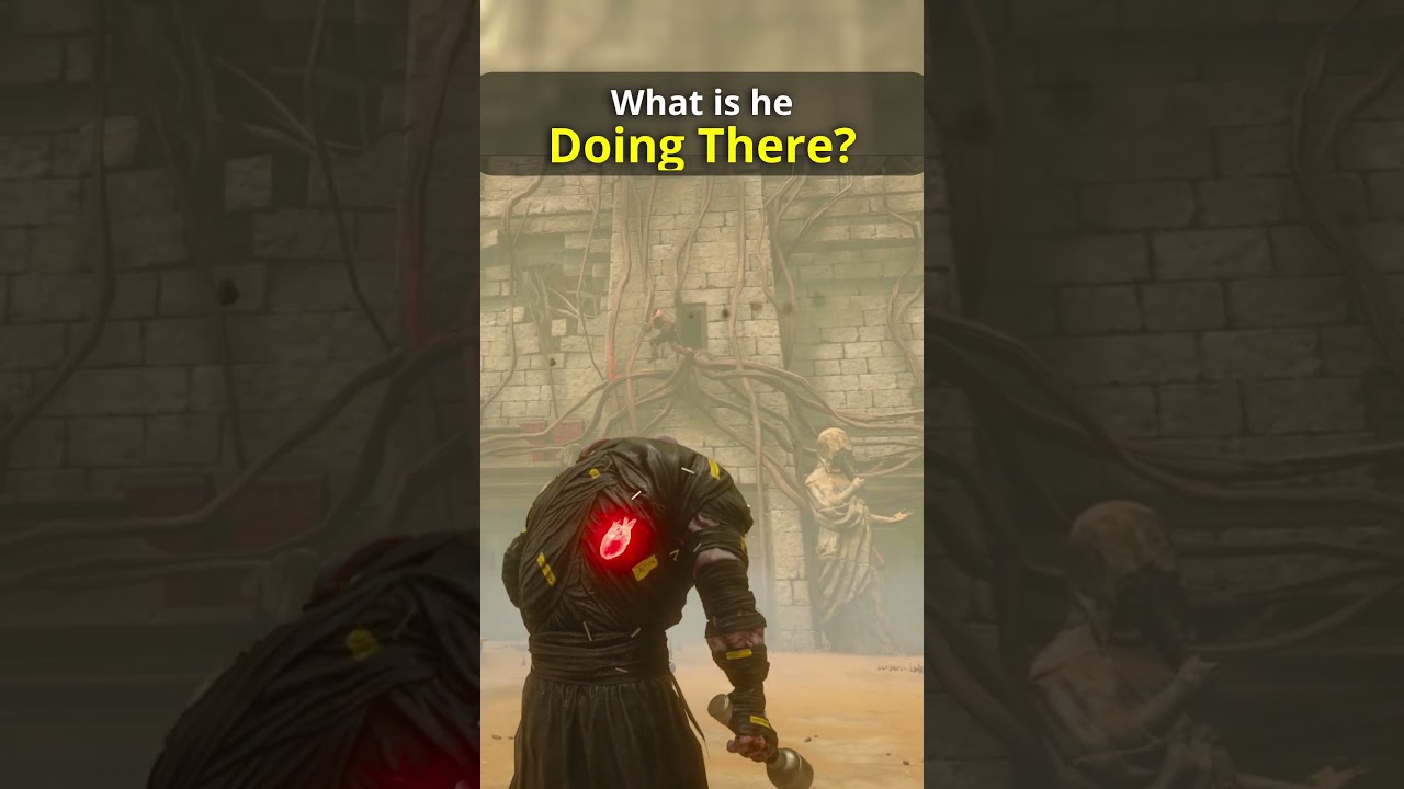 What is he Doing There???