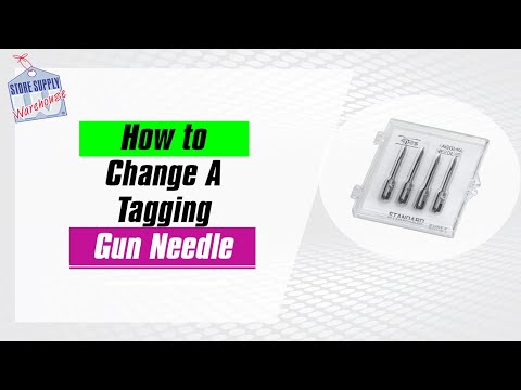 Tagging Guns - How to Change A Tagging Gun Needle on the SSW Regular Tagging Gun