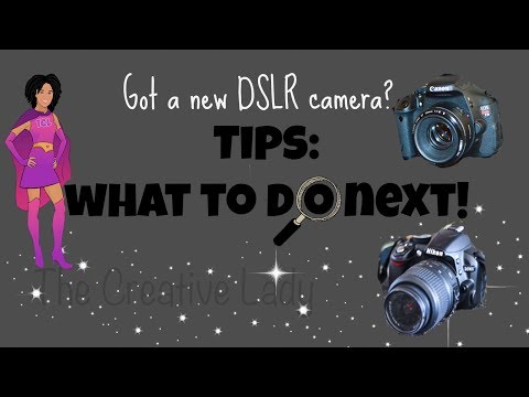 Got a New DSLR Camera? Tips to Get Started | thecreativelady