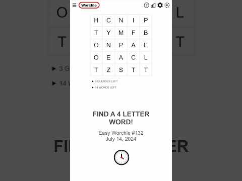 Any 4 letter words? 🕓