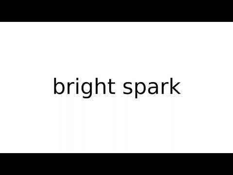 bright spark #idiom #idioms #english #meaning #meanings #definition #definitions