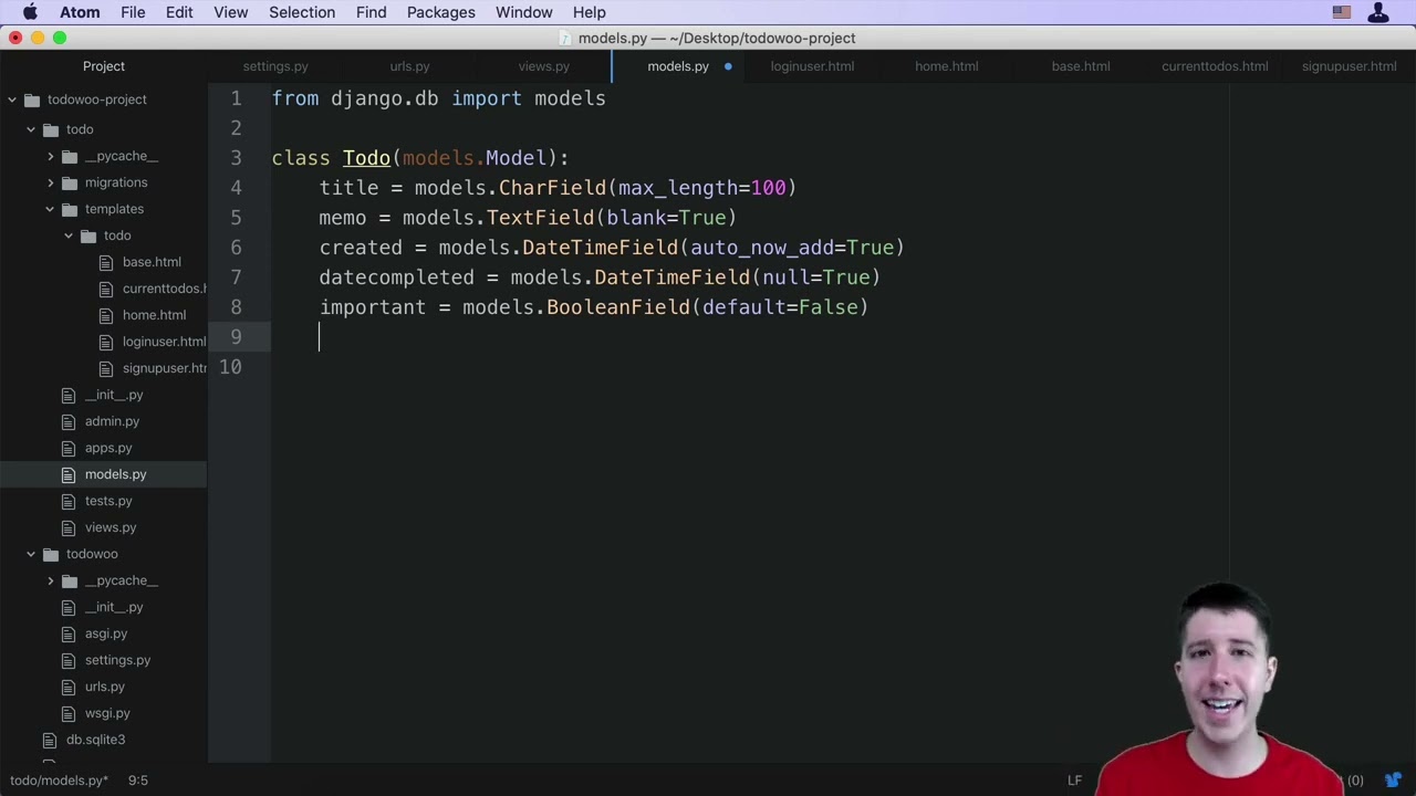 009  Todo Model | Full stack Development | Django | Python | Full Course |