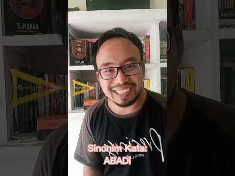 belajar sinonim kata ABADI #arulight #sinonim #abadi #bahasaIndonesia #language #indonesia