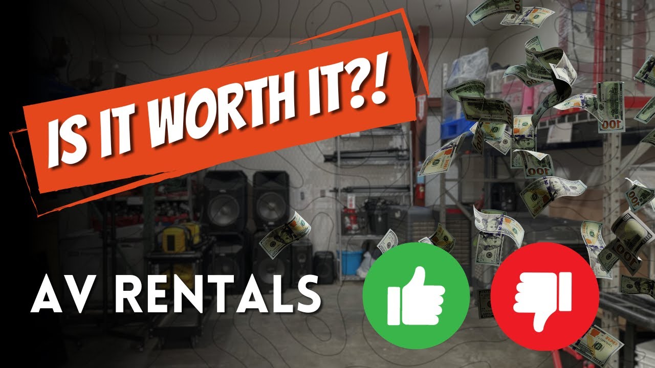 Beginner's Guide to Starting AV Rental Company!