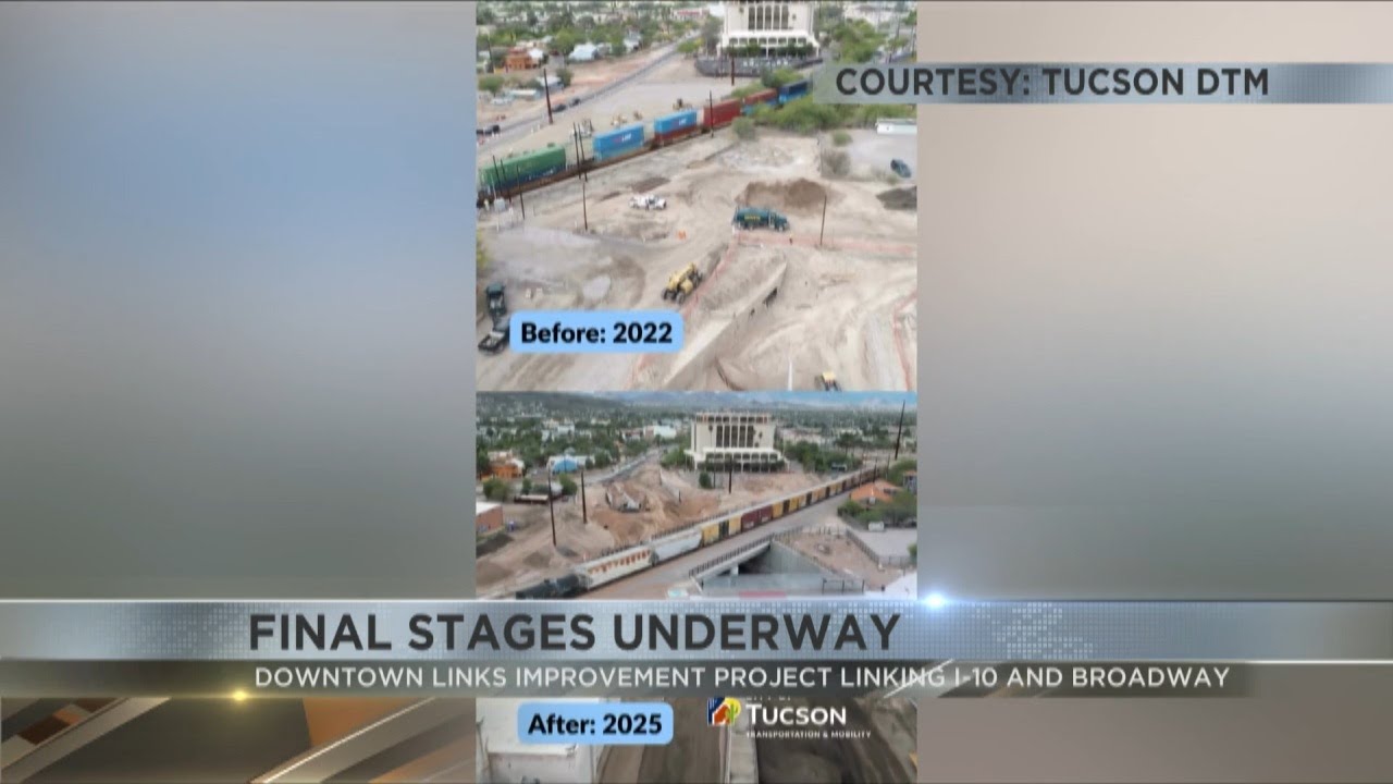 Downtown Links Project in Tucson is almost complete