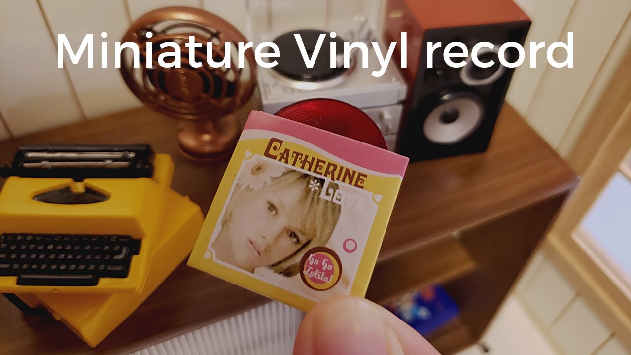 Re-ment Toy Miniature Vinyl Record
