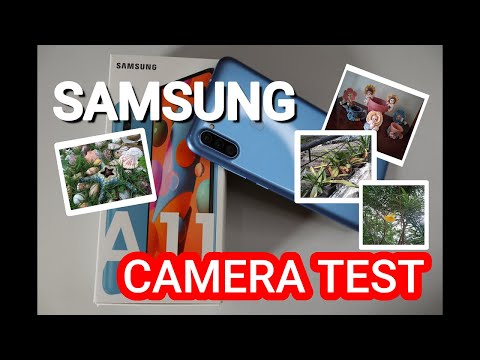 SAMSUNG A11 Unboxing & Camera Test