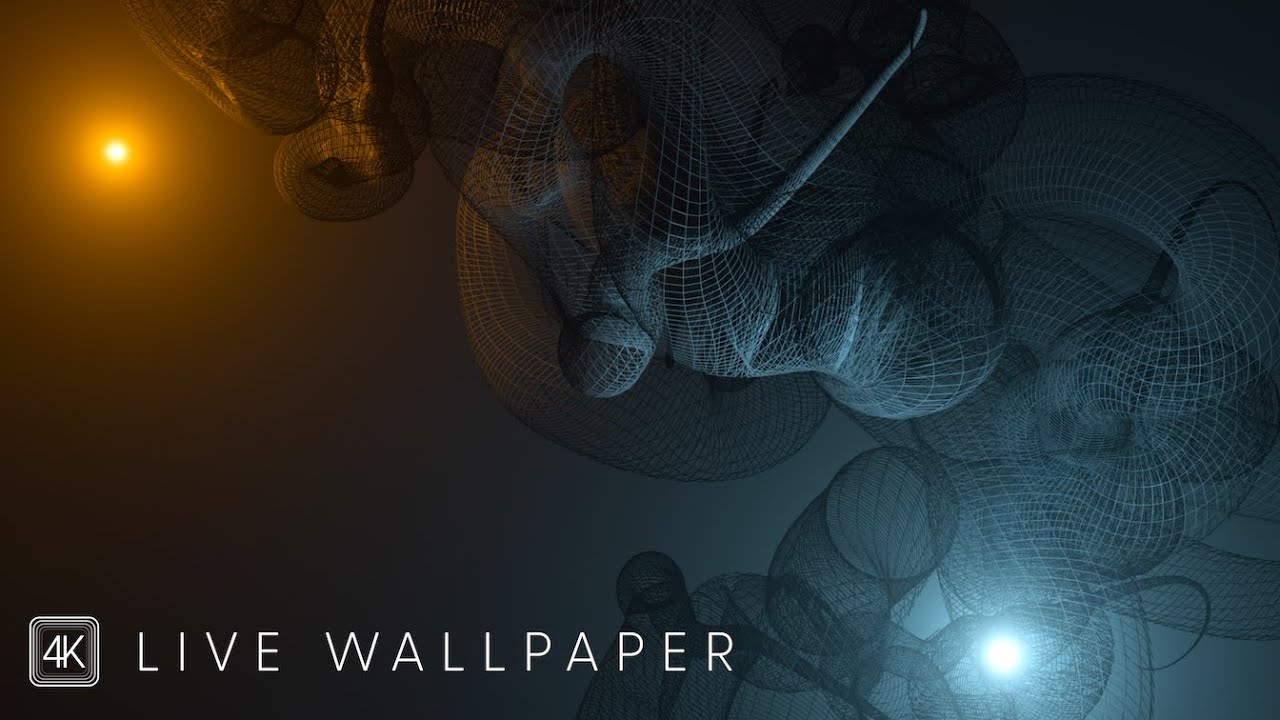 Dark Desktop Zen | 4K Live Wallpaper for PC & Mac | BIG VISUAL CHILL