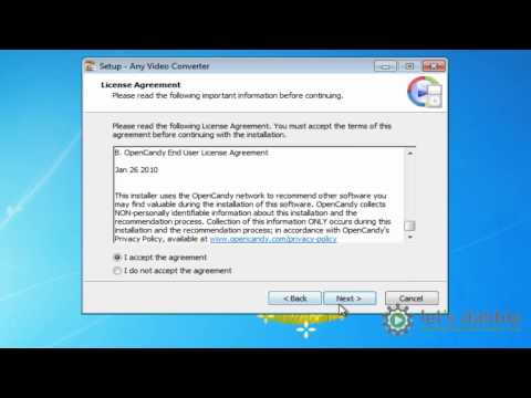 How to install Any Video Converter