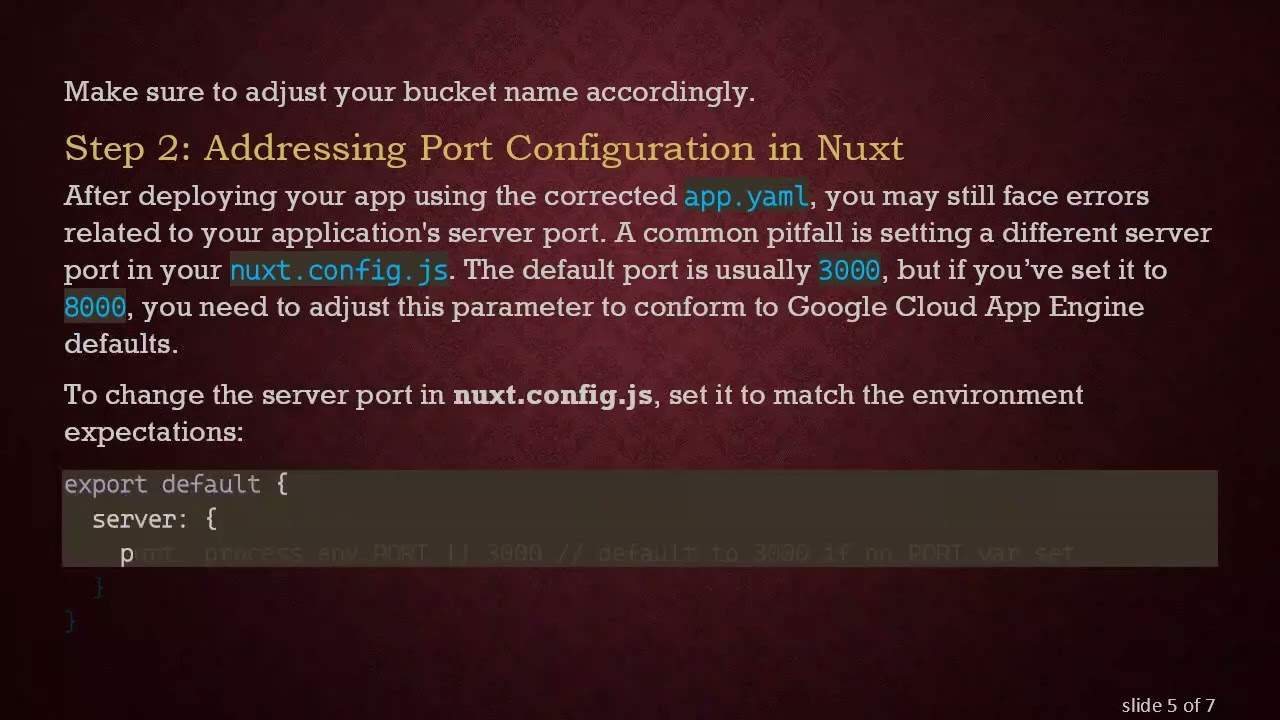 Deploying Your Nuxt JS SSR App to Google Cloud App Engine