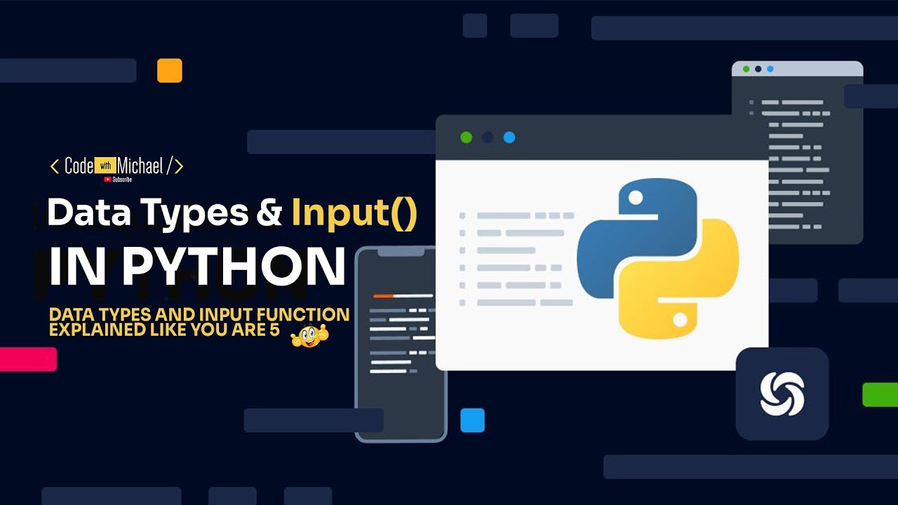 Python Data Types & Input Function Explained (Beginner Tutorial 2026) #PythonTutorial #LearnPython
