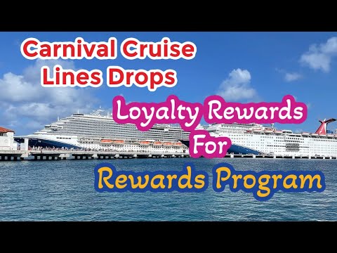 Carnival Cruise Lines Drops Rewards Program Bomb