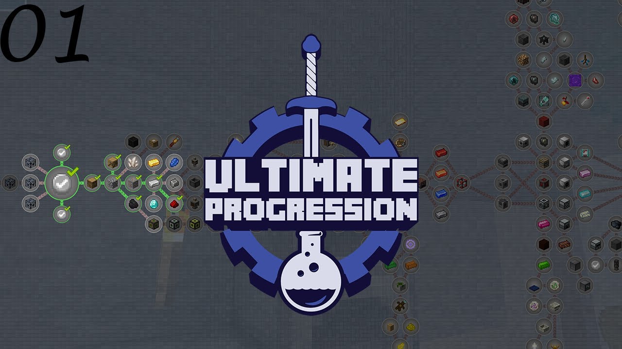 Minecraft Ultimate Progression EP1 A Good Start