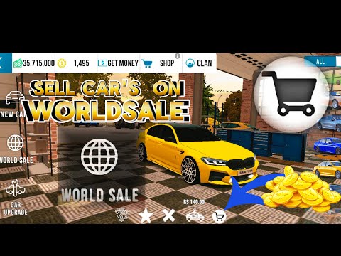 HOW TO SALE CAR ON WORLD SALE|Car Park Multiplayer New Update