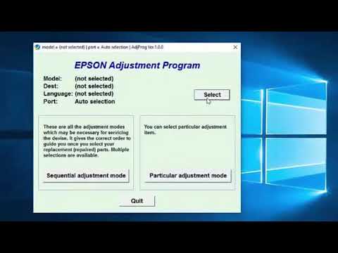 Reset Epson L380 L383 L385 L495 | Keygen Download