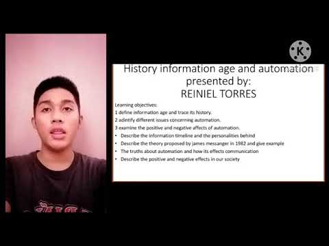History of information age and automation