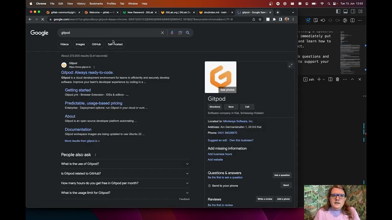Using Gitpod with GitLab (for beginners)