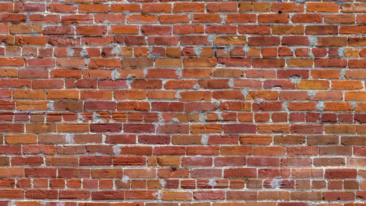 3 Hour Real Red Brick Wall: Relaxing Background for a Cozy Ambience