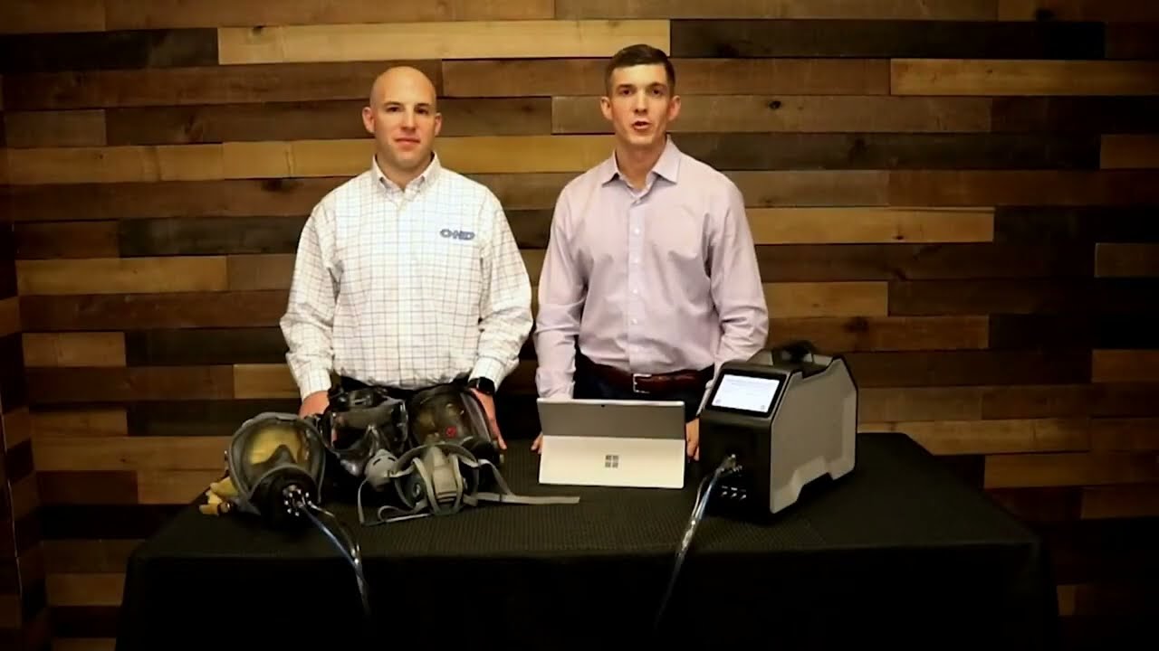 OHD QuantiFit2 Respirator Fit Tester - Redon Protocol Demonstration