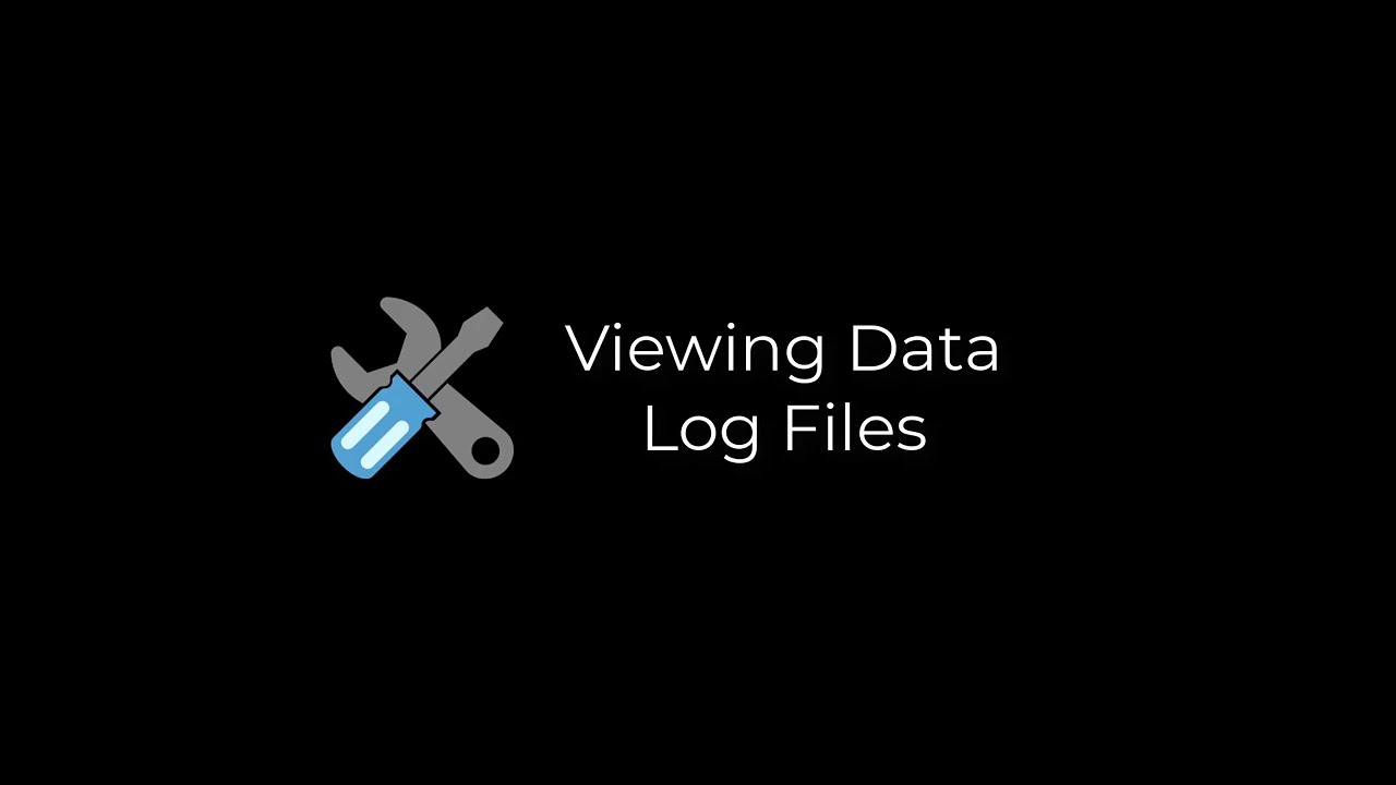 Viewing Data Log Files