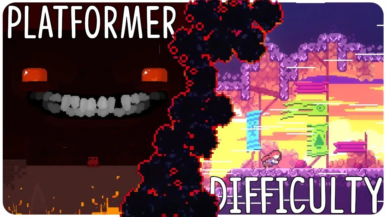 How Platformers Do Difficulty [Celeste & Super Meat Boy]