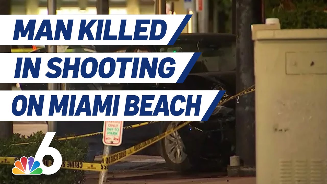 One Man Killed in Shooting on Miami Beach