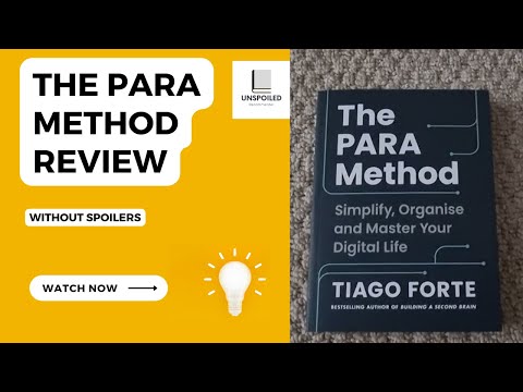 The PARA Method Review Without Spoilers
