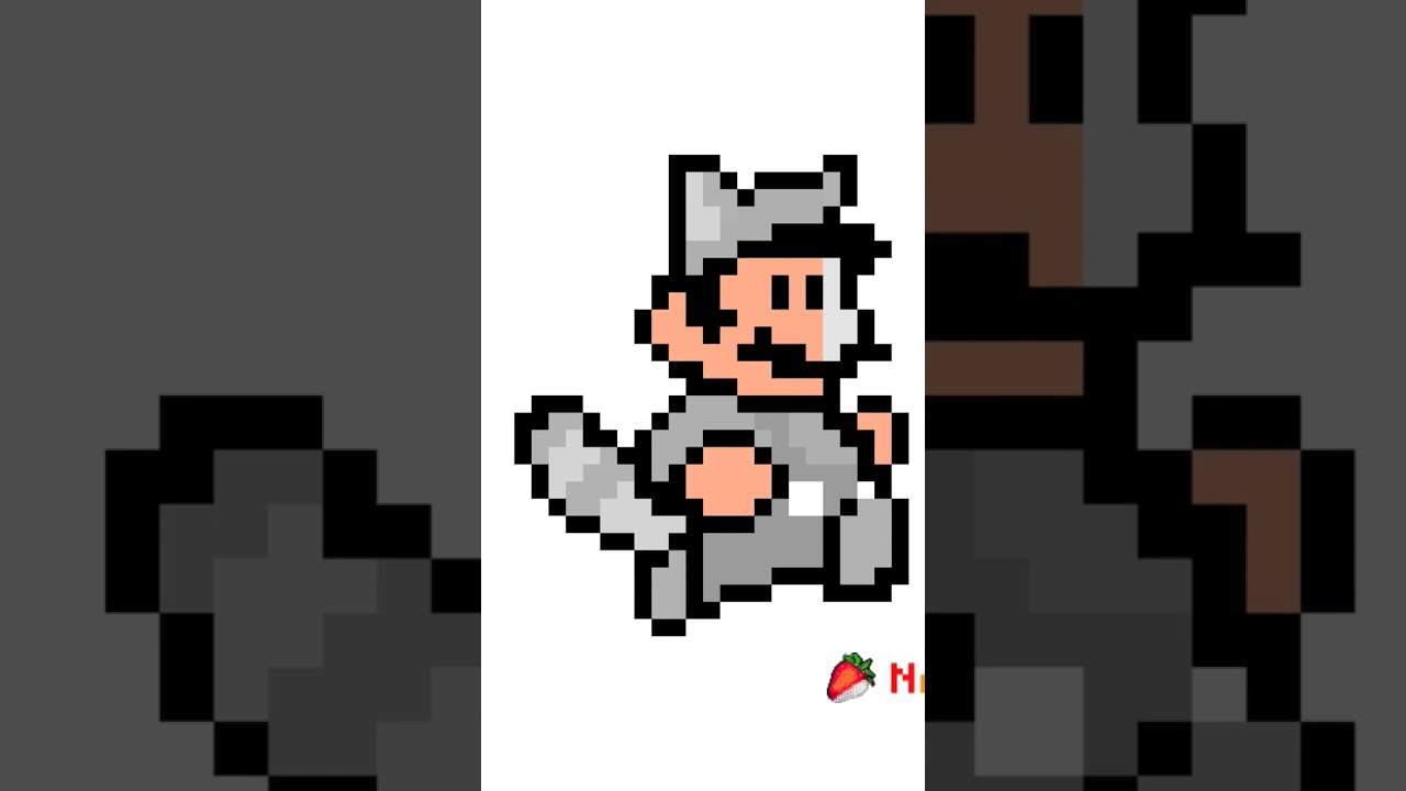Super Mario bros 3 pixel art. (Mario)#thesupermariobrosmovie #thesupermariobros #mario